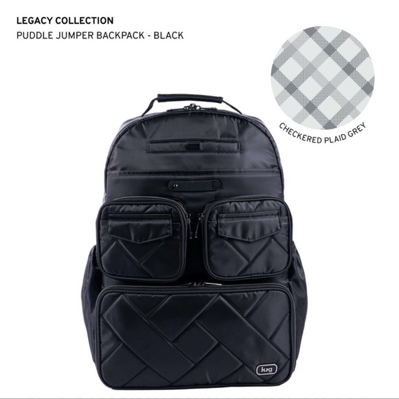 lug | Bags | Lug Legacy Collection Puddle Jumper Black Backpack | Poshmark